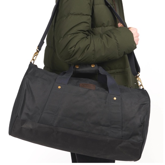 Barbour | Bags | Nwtbarbour Explorer Wax Duffle Bag Navy | Poshmark